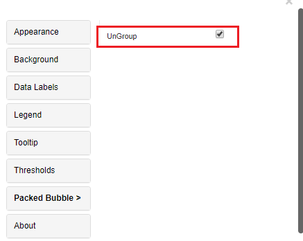 Packed Bubble Chart | VitaraCharts - Custom visuals plugin for ...