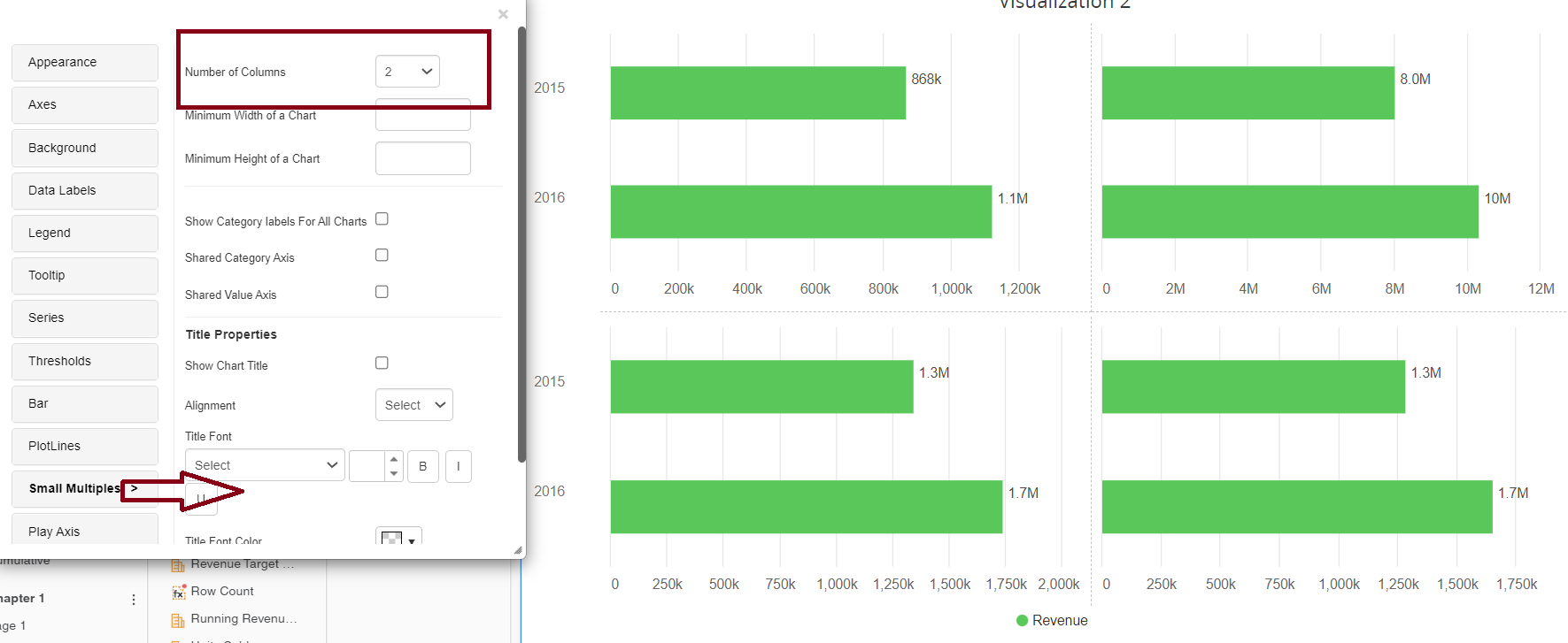 Small Multiples Vitaracharts Custom Visuals Plugin For Microstrategy Documentation