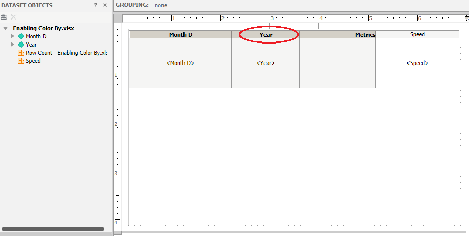 Series using Attribute | VitaraCharts - Custom visuals plugin for MicroStrategy - Documentation