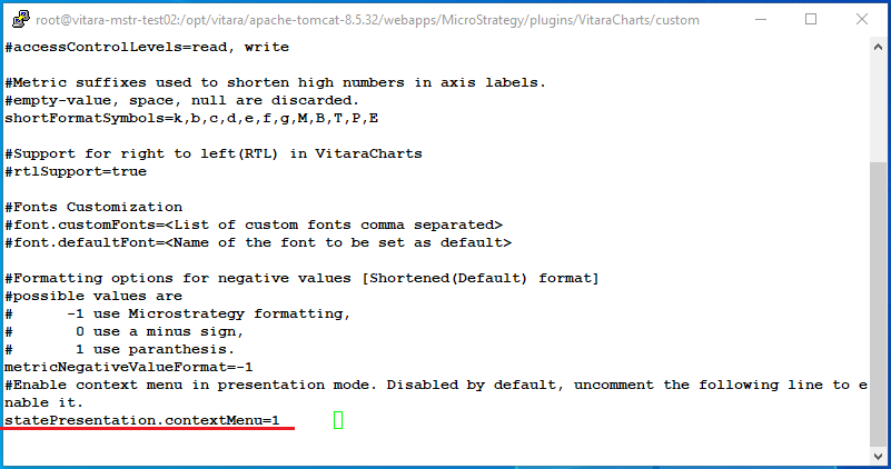 Right Click Menu | VitaraCharts - Custom visuals plugin for ...