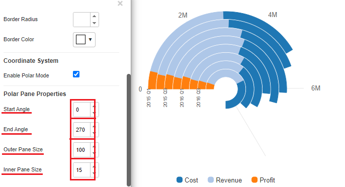 Stacked Column/Bar | VitaraCharts - Custom visuals plugin for MicroStrategy - Documentation
